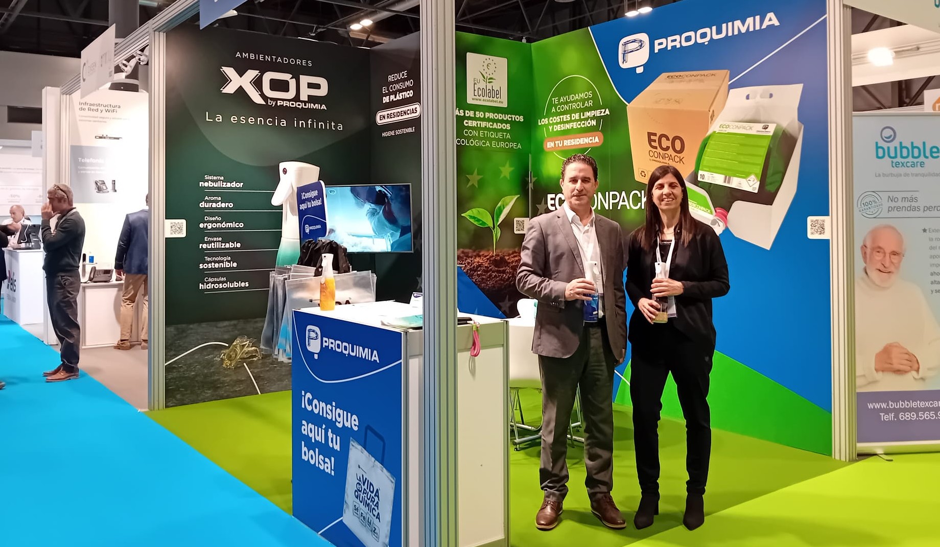 Proquimia, presente en el VI Congreso Nacional de Dependencia y Sanidad en el marco de la feria ...