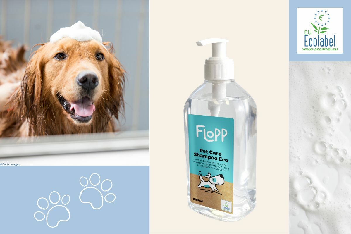 Eco-friendly pet shampoo for natural care PROQUIMIA